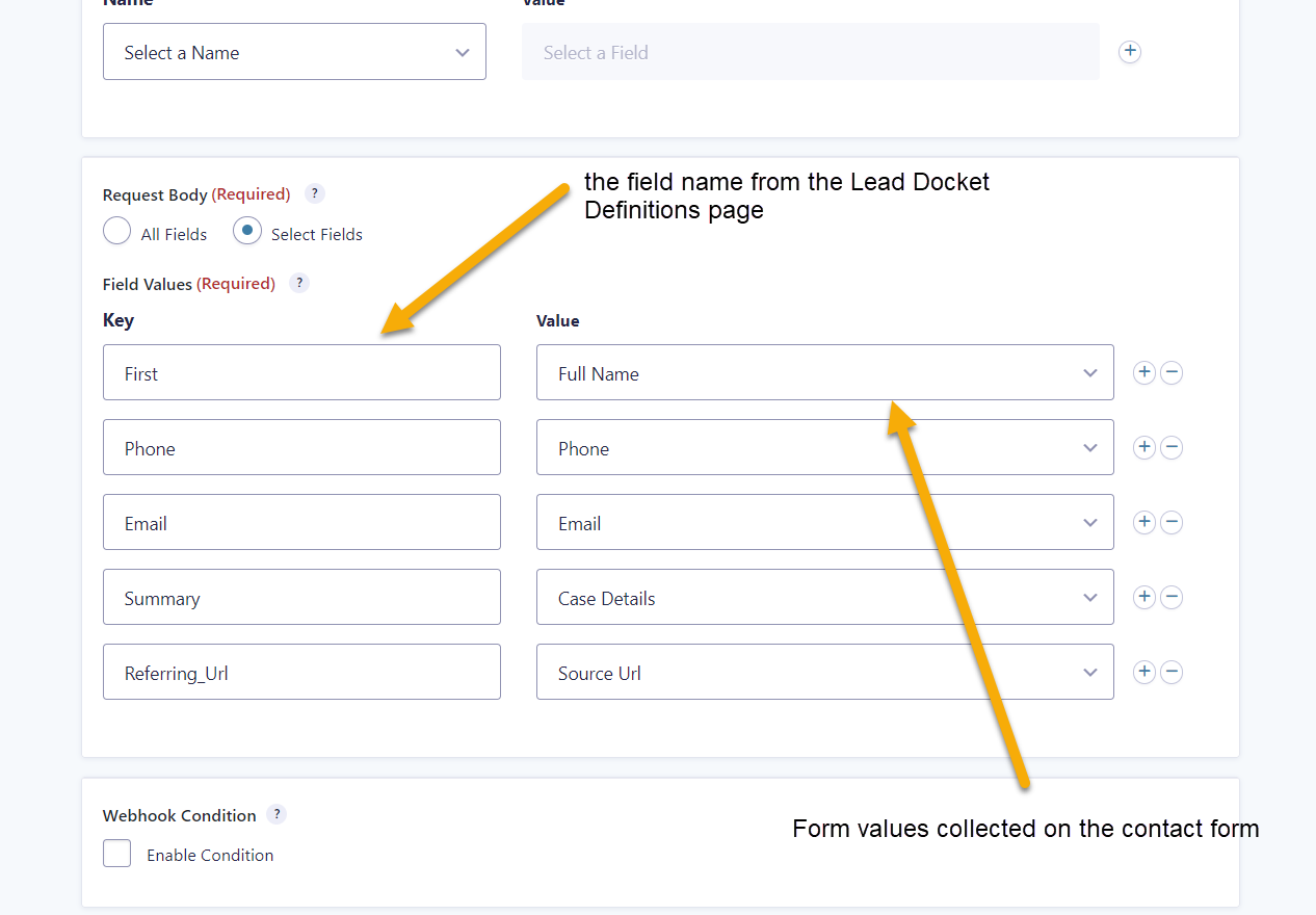 Gravity Forms Integration – Docket Launch